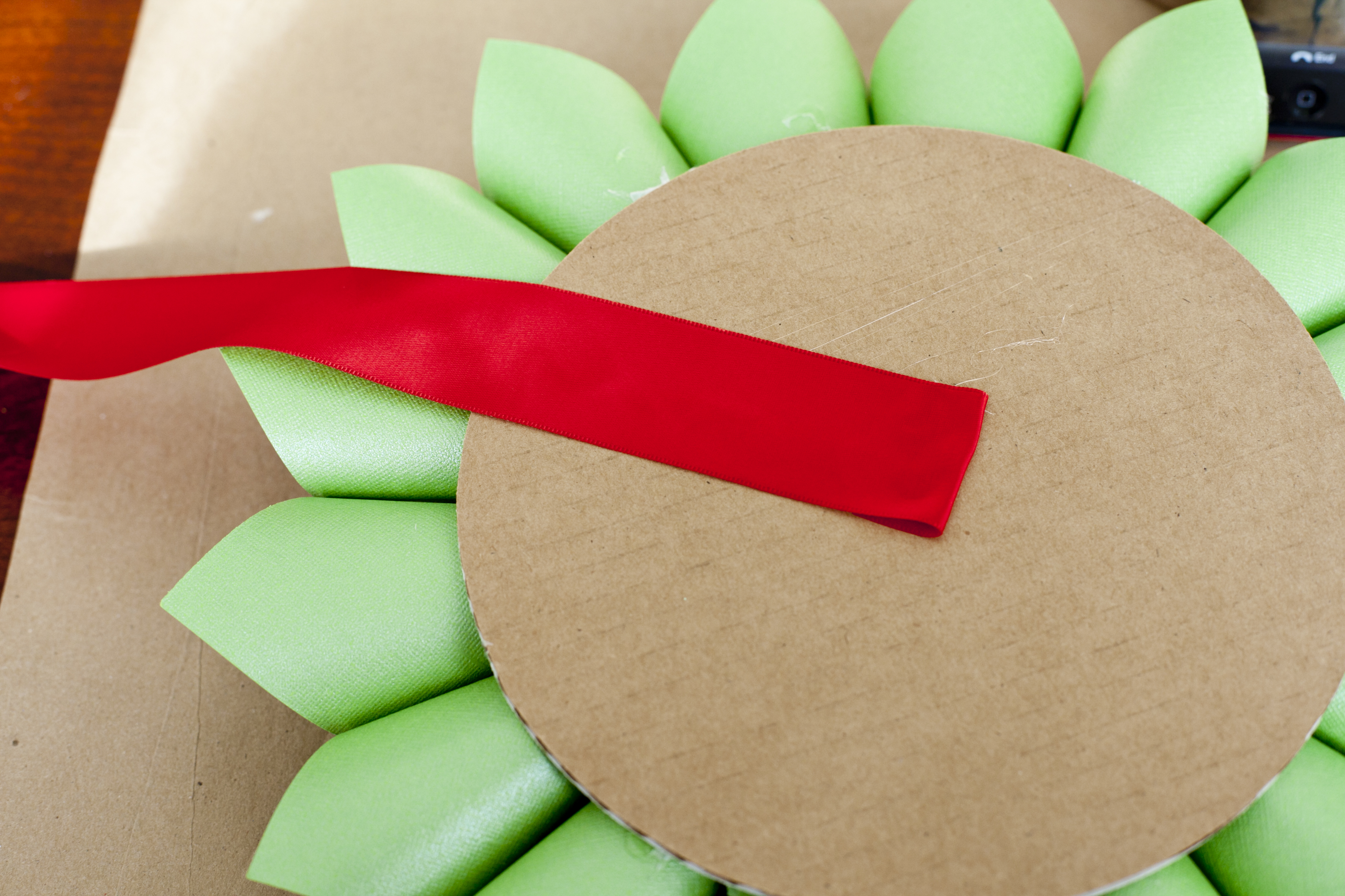 Budget Birthdays How To Make A Paper Cone Christmas Wreath