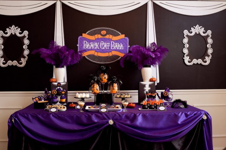 Halloween Black Cat Ball - Frog Prince Paperie