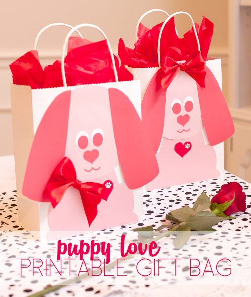 Valentine's Day "Doggie" Bags for Gift Giving - Frog Prince Paperie