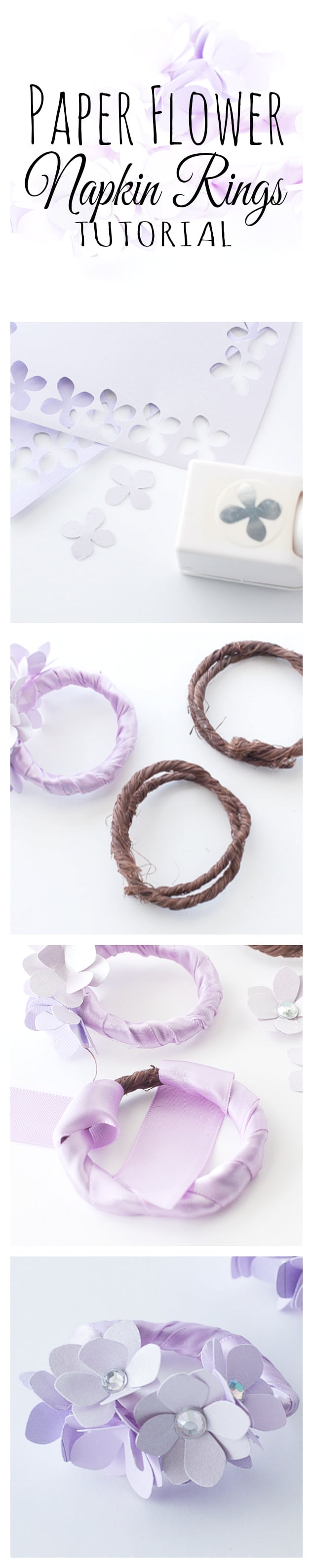 How To Make Origami Flower Ring White Rose Ring · How To Make A Ring