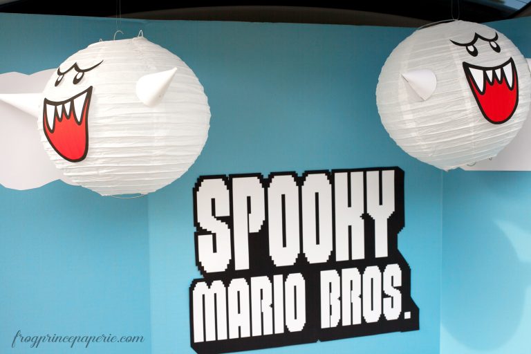Mario Brothers Trunk or Treat Ideas - Frog Prince Paperie
