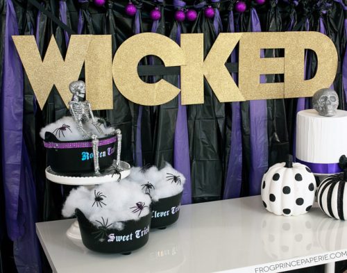 How to Cut Chipboard with the Cricut Maker : WICKED Sign - Frog Prince ...