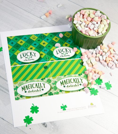 Lucky Charm St. Patrick's Day Favors for the Classroom - Frog Prince ...