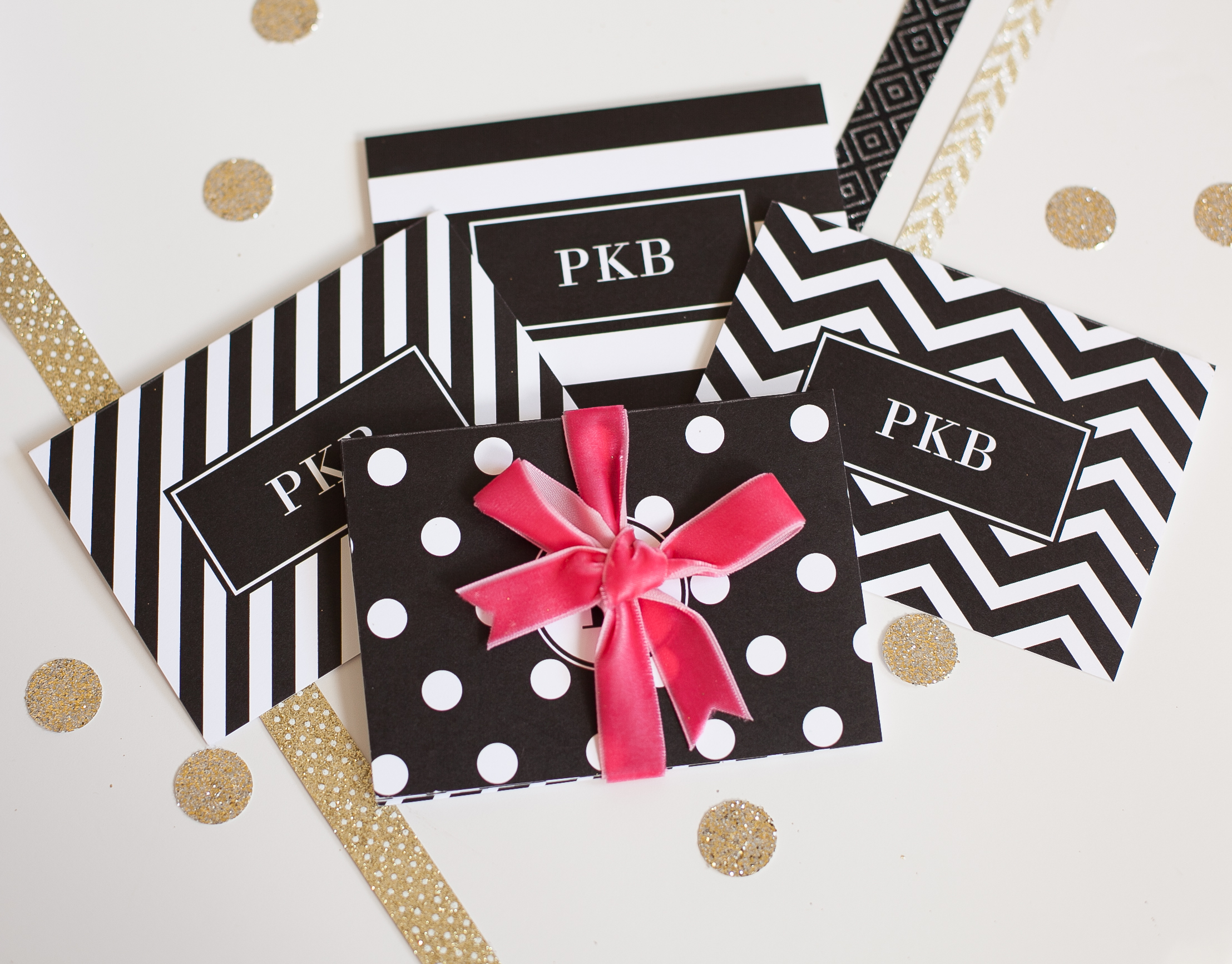 Thank You Notes How To Make Envelope Liners Frog Prince Paperie