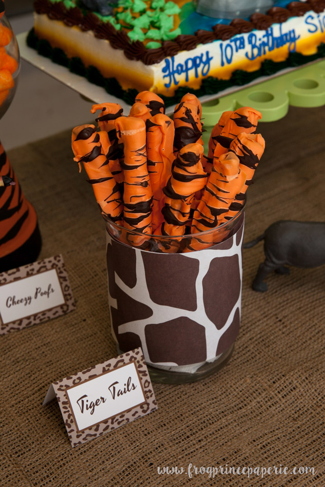 Jungle Safari Birthday Party Ideas Frog Prince Paperie